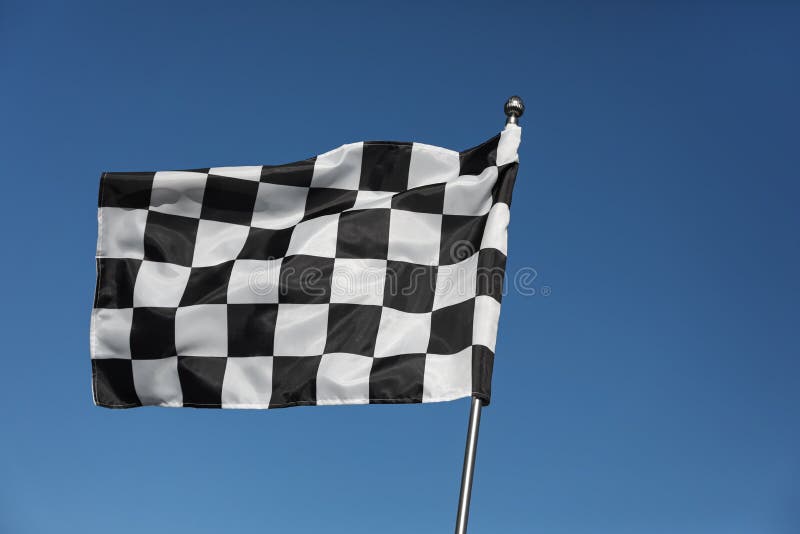 Checkered Flag Racing Blue Background Photos - Free & Royalty-Free ...