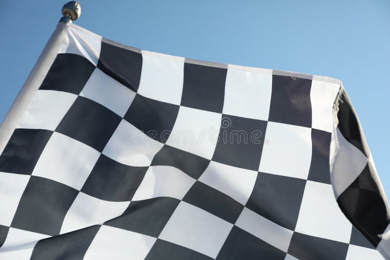 Racing Blue Checkered Flag Background Stock Photos - Free & Royalty ...