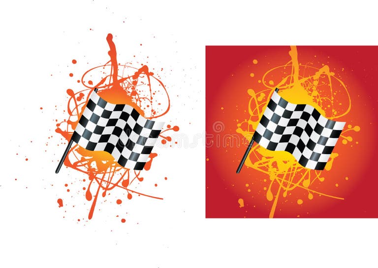 Distressed Checkered Flag Stock Illustrations – 89 Distressed Checkered ...