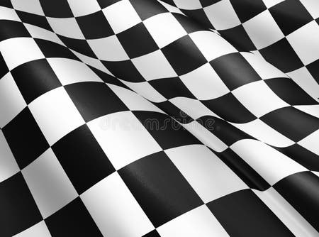 Checkered flag stock illustration. Illustration of checker - 24135954