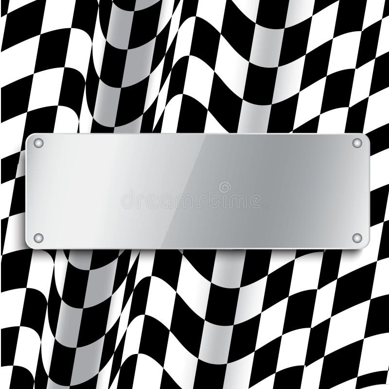 Checkered Flag Frame Stock Illustrations – 703 Checkered Flag Frame ...
