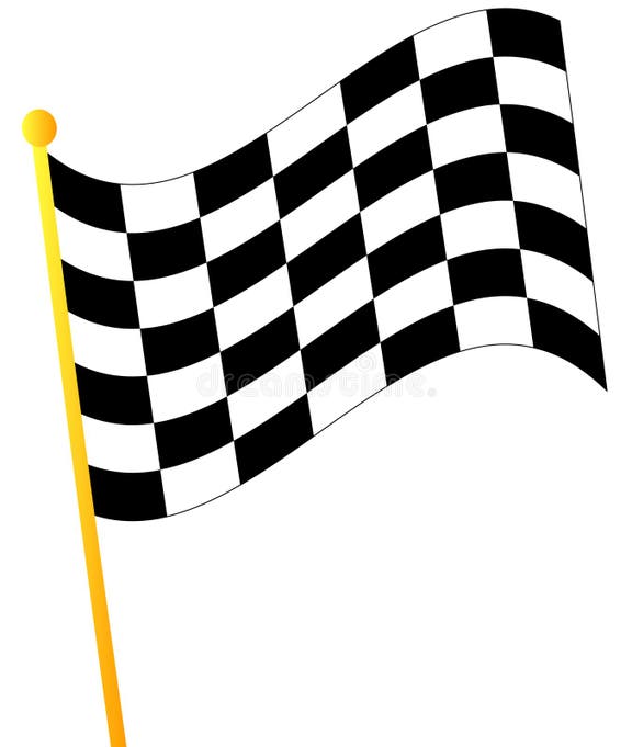 Checkered Flag Background Yellow Stock Illustrations – 891 Checkered ...