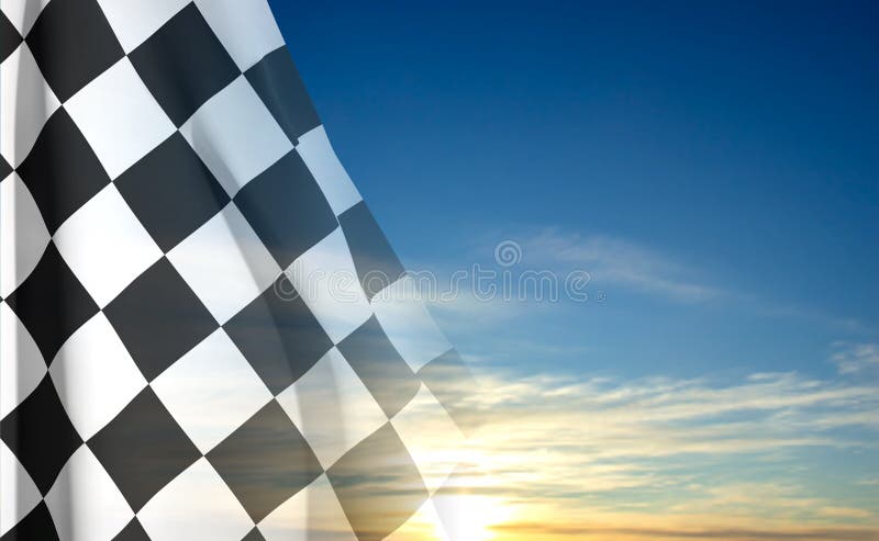Blue Checkered Flag Sky Stock Illustrations – 86 Blue Checkered Flag ...