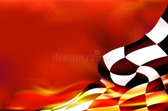 Flame Checkered Flag Stock Illustrations – 284 Flame Checkered Flag ...