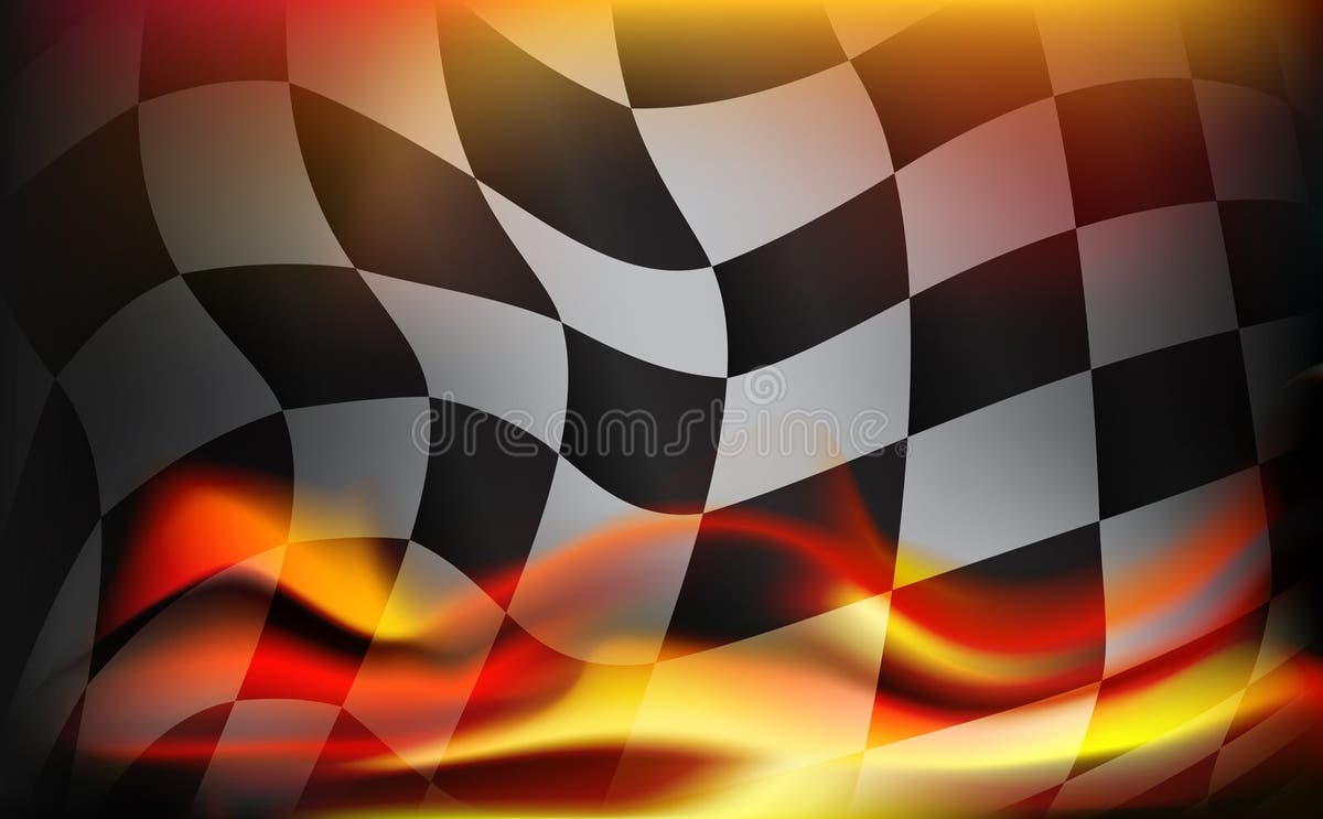 Orange Checkered Flag Stock Illustrations – 365 Orange Checkered Flag Stock Illustrations ...