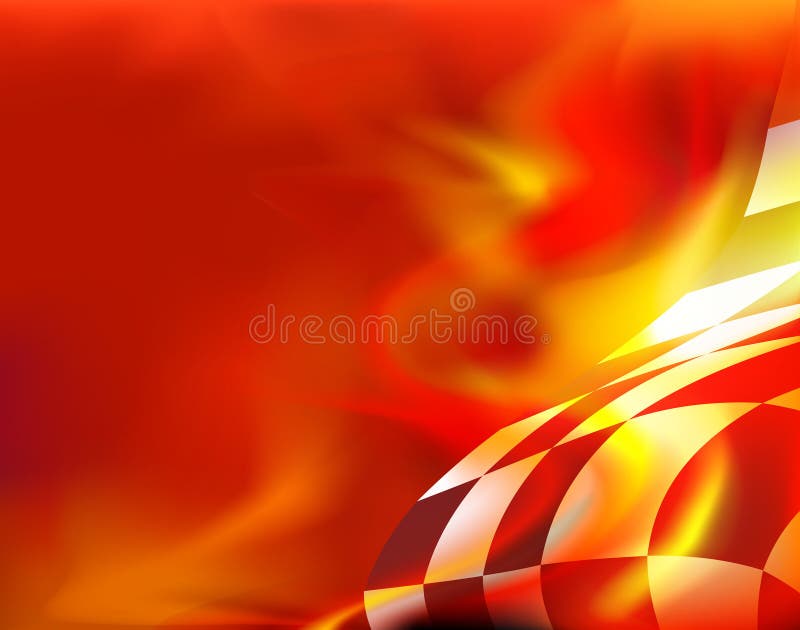 Flame Checkered Flag Stock Illustrations – 207 Flame Checkered Flag ...