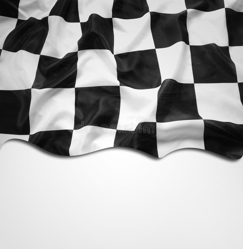 Checkered Flag stock illustration. Illustration of checkered - 12952496