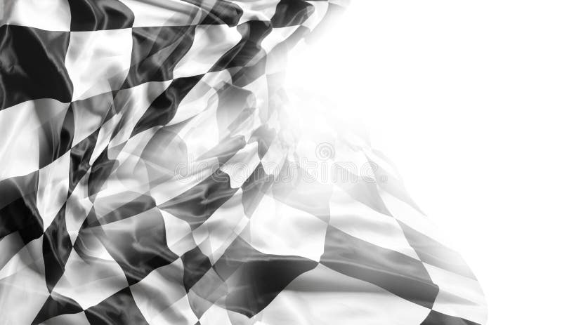 Checkered Flag Background Faded
