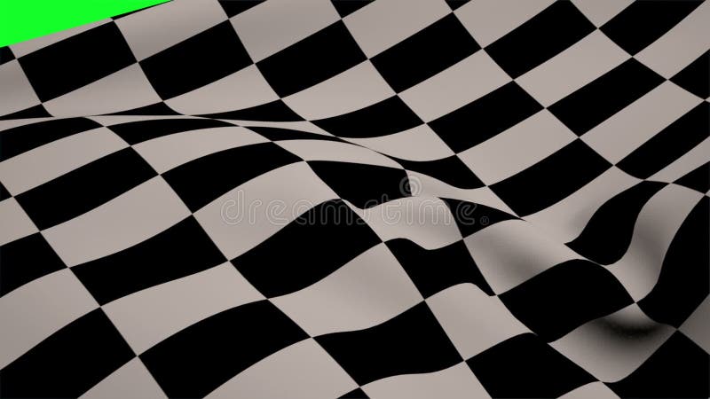 Checkered flag waving stock footage. Video of loopable - 54662290