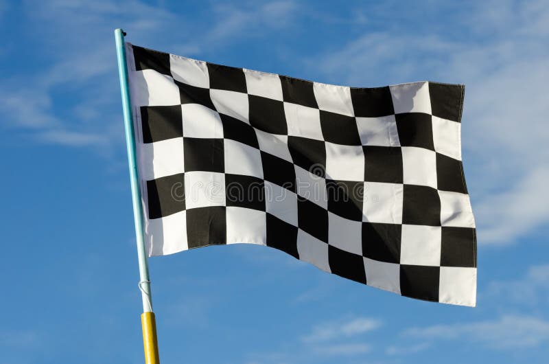 Chequered Flag - Winner stock image. Image of race, racing - 34445071