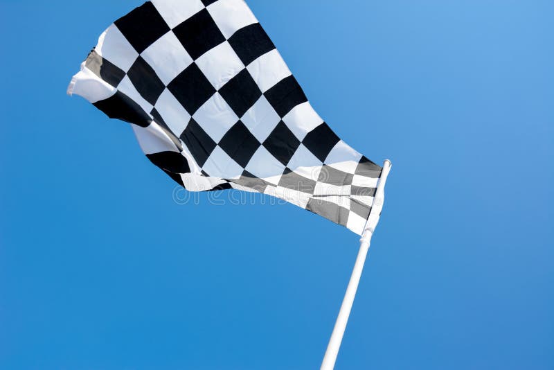 121 Checkered Flag Racing Blue Background Stock Photos - Free & Royalty ...