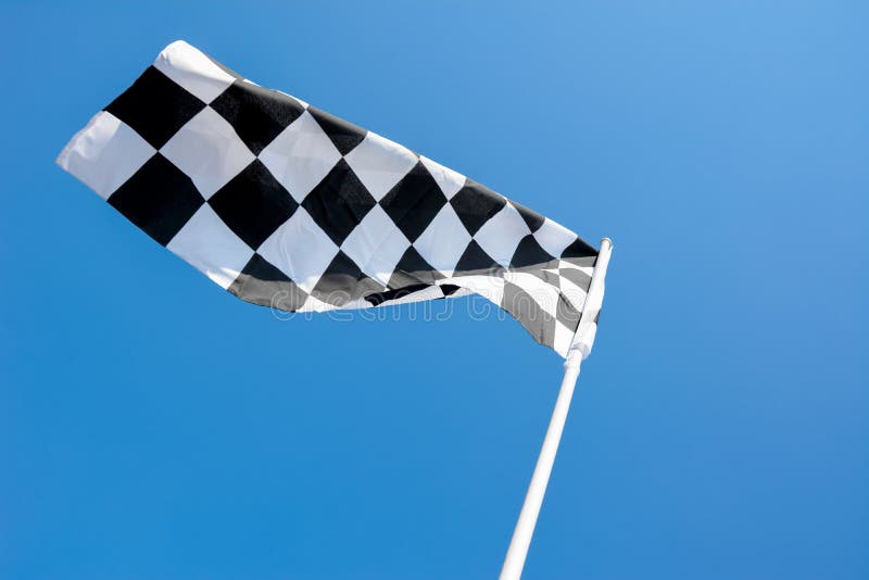 Racing Blue Checkered Flag Background Stock Photos - Free & Royalty ...