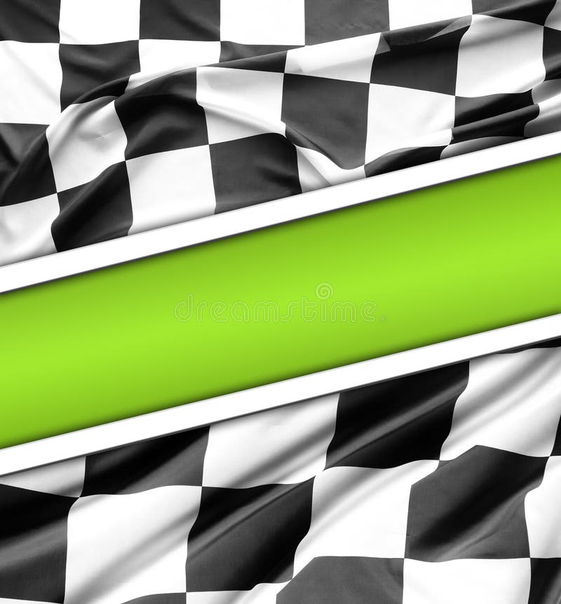 Checkered Flag Green Background Stock Illustrations – 457 Checkered ...