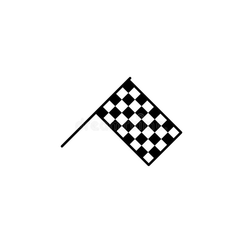 Checkered Flag Icon. Element of Car Workshop Icon for Mobile Concept ...