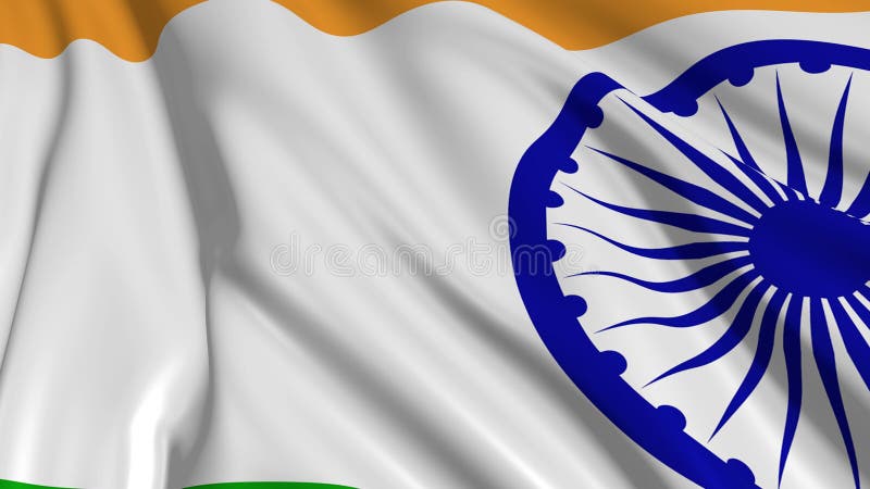 Checkered Flag in Motion. Smooth Waves of Matter, Fluttering from the ...