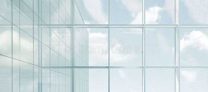 Checkered Glass Wall Background, Grid Stock Illustration - Illustration ...