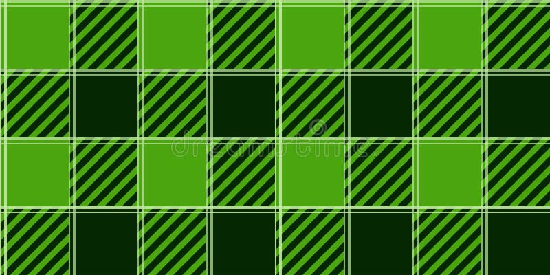 Checkered Green Seamless Pattern Vector Graphic Stock Illustration ...