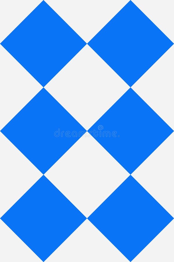 Checkered Naive Geometry Mosaic Pattern Stock Vector - Illustration of ...
