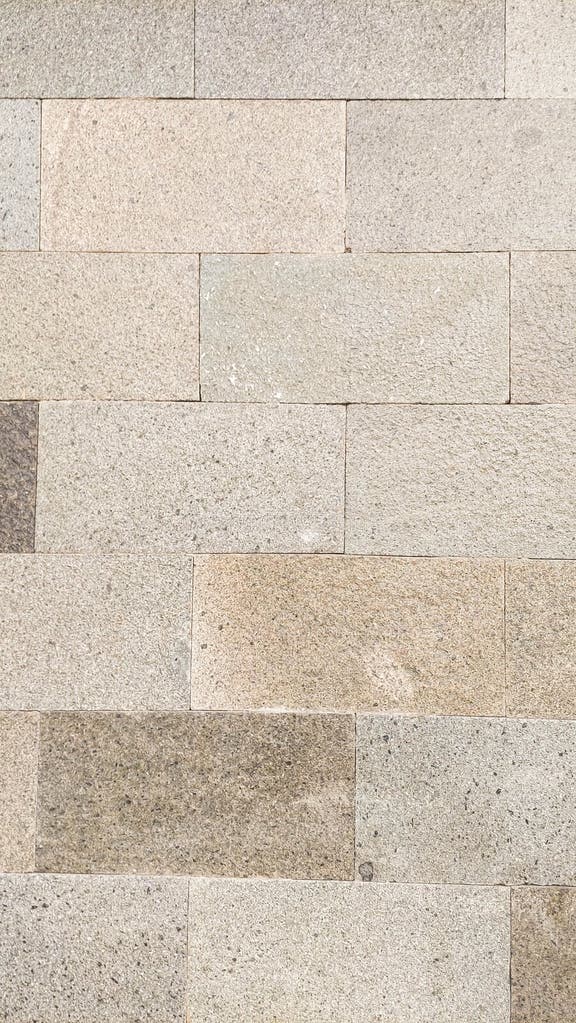 Checkered Natural Stone Floor Texture Stock Image - Image of ...