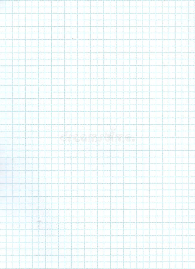 Checkered Paper Texture. Background from Paper in Copybook.Smooth Cells ...