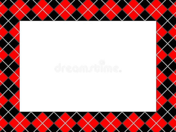 Red White Checkered Border Frame Stock Illustrations – 452 Red White ...