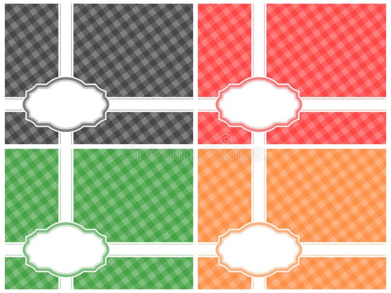 Red White Checkered Border Frame Stock Illustrations – 468 Red White ...