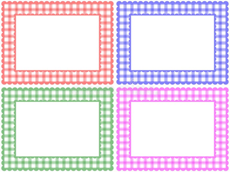 Red White Checkered Border Frame Stock Illustrations – 483 Red White ...