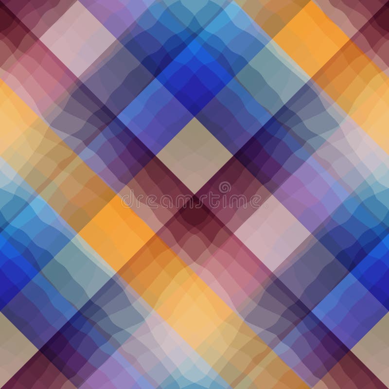 Checkered Pattern with Transparency. Stock Vector - Illustration of ...