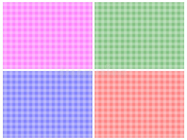 Red Checkered Picnic Border Stock Illustrations – 244 Red Checkered ...