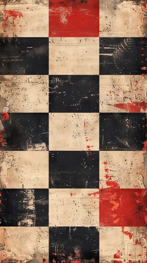 Checkered Patterns for a Vintage Feel Stock Illustration - Illustration ...