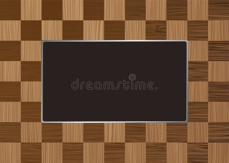 Checkered picture frame stock vector. Illustration of checkered - 14446926
