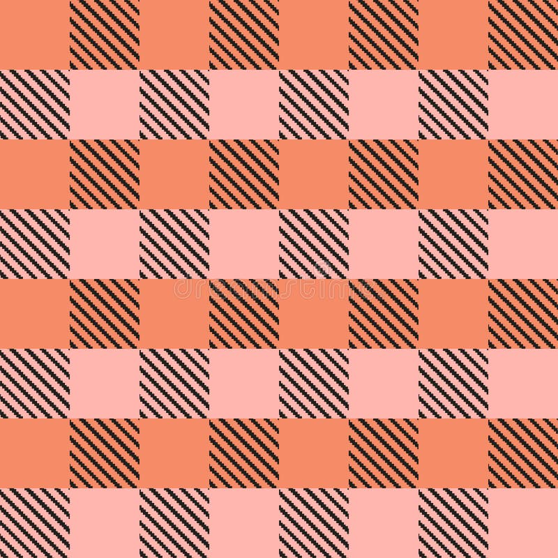 Checkered Print. Trendy Seamless Pattern Stock Vector - Illustration of ...
