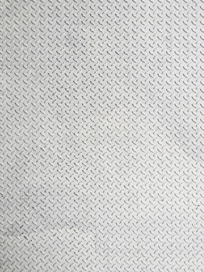 Checkered Plate Steel White Color Material Texture Background Stock ...
