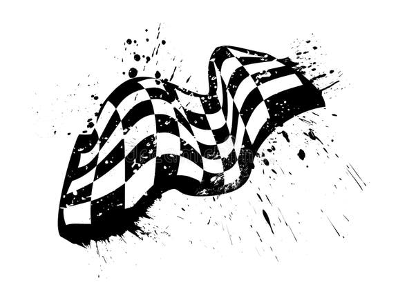 Grunge Checkered Flag Stock Illustrations – 773 Grunge Checkered Flag ...