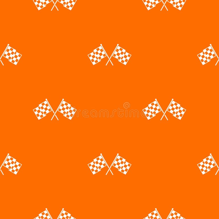 Checkered Flag Racing Repeat Pattern Background Stock Illustrations ...