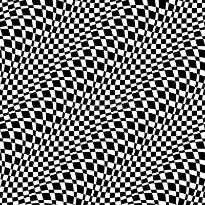 Black White Checkered Optical Illusion Stock Illustrations – 2,450 ...