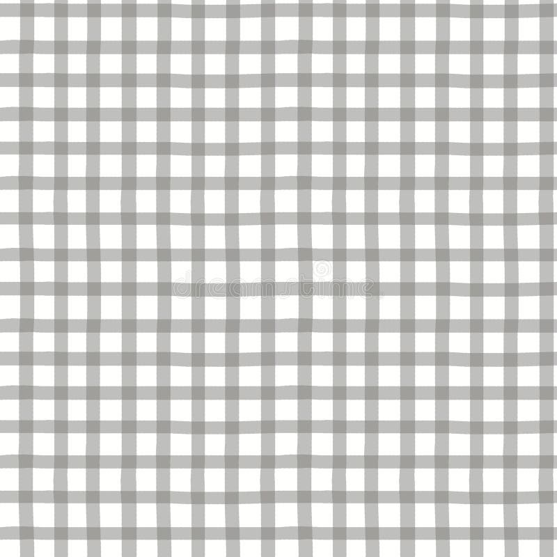 Checkered Seamless Pattern. Grey Stock Illustration - Illustration of ...