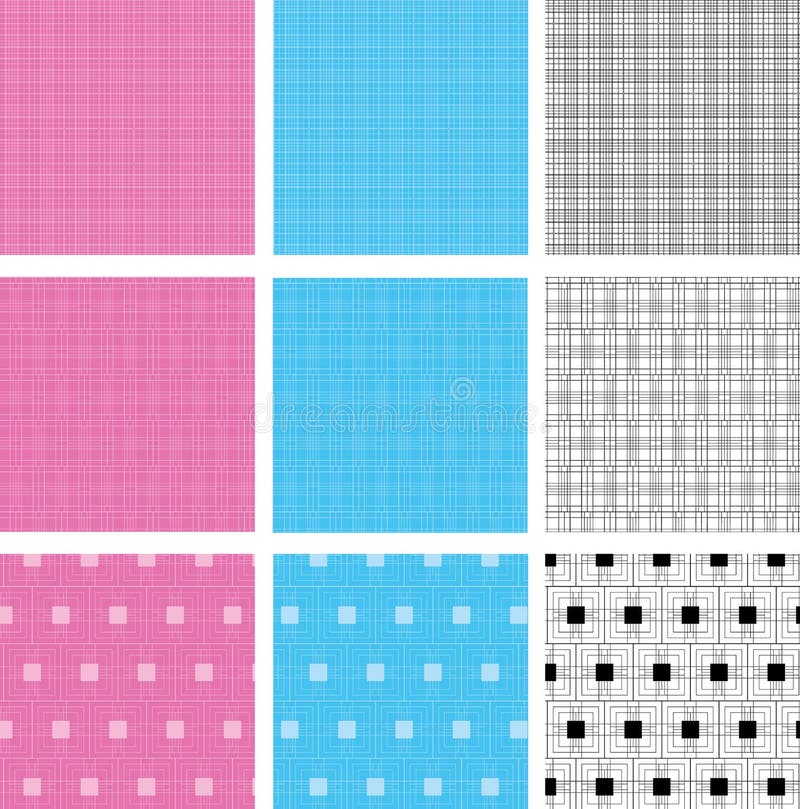 Checkered seamless pattern stock vector. Illustration of cartoon - 50090447