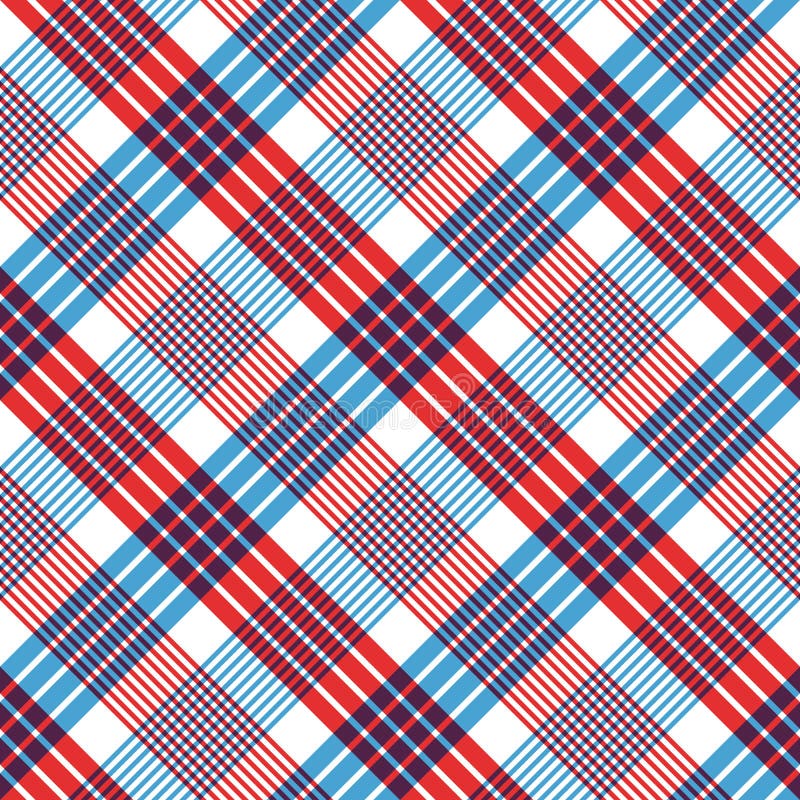 Checkered Seamless Pattern. Vector Background Stock Vector ...
