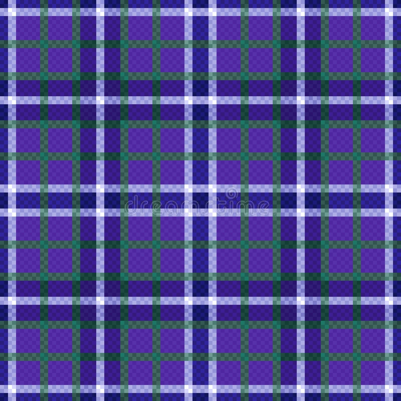 Checkered Fabric Seamless Pattern Stock Vector - Illustration of ...