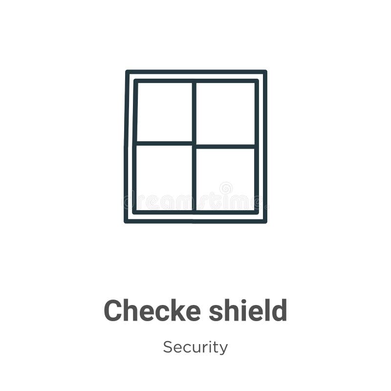 Checkered Shield Stock Illustrations – 335 Checkered Shield Stock ...