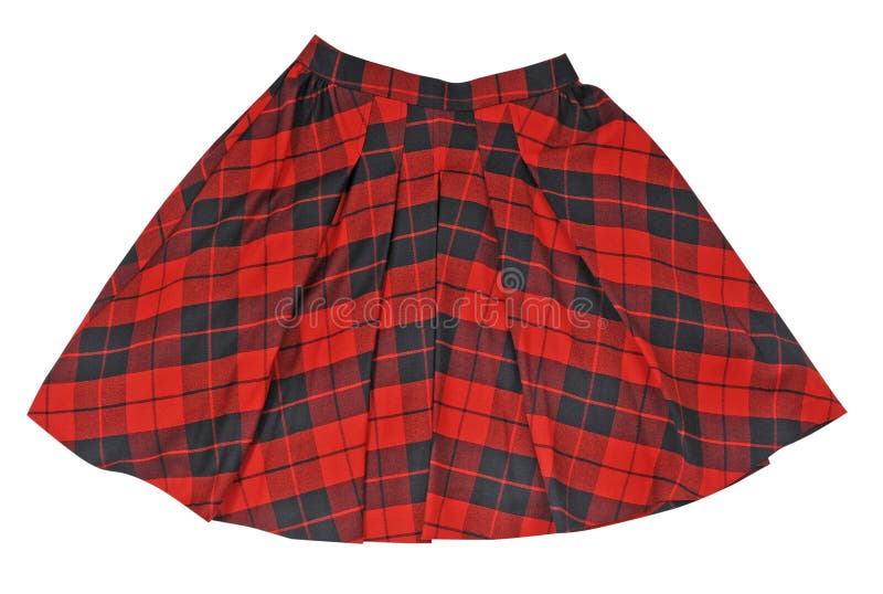 Checkered skirt stock image. Image of create, dress, color - 30611231