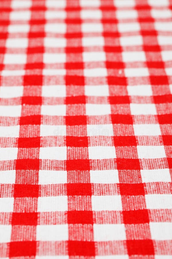 Checkered tablecloth stock photo. Image of gingham, fabric - 14475640