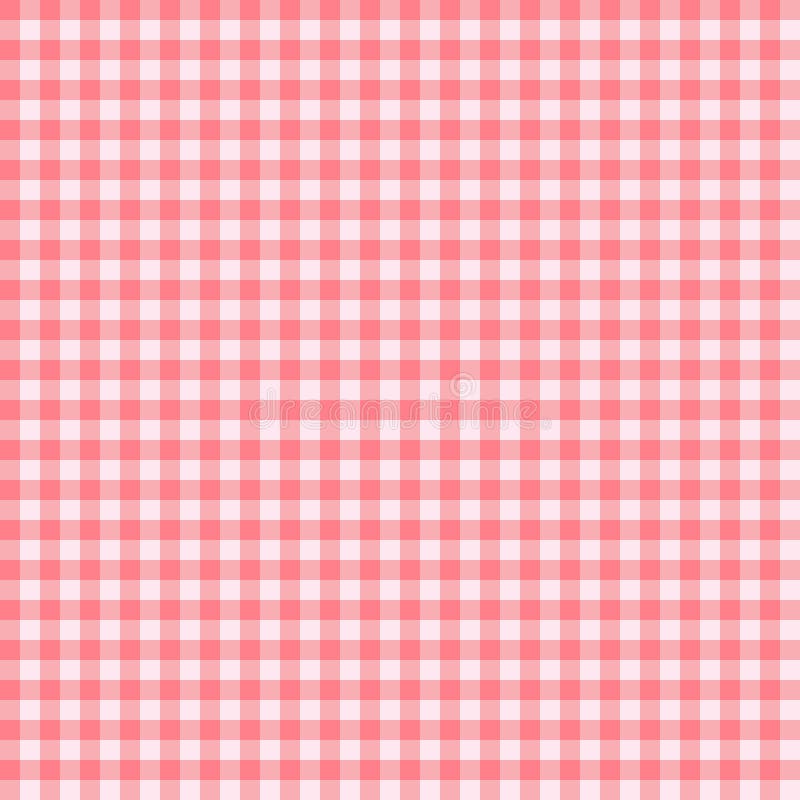 Checkered Tablecloth Seamless Pattern Background Stock Vector ...