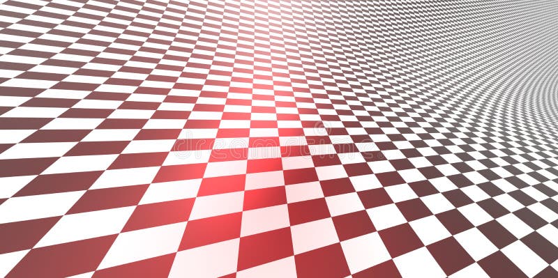 Checkered Texture 3D Background Pattern in Perspective Stock ...