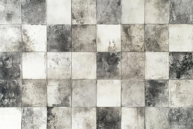 Checkered Tile Pattern Creates a Visually Striking Design with ...