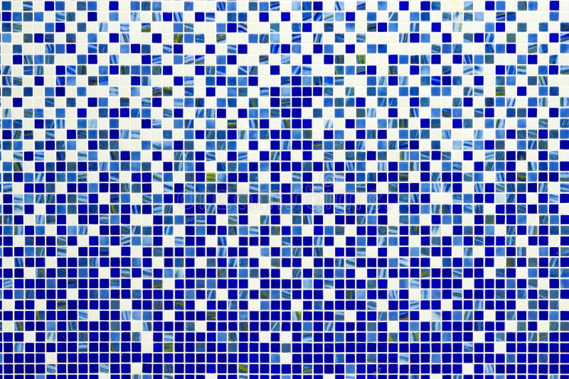 Checkered Tile Pattern. Detail for Bath and Pool Stock Photo - Image of ...