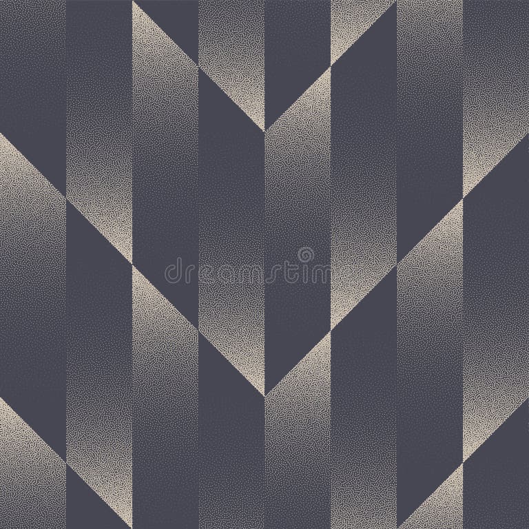 Checkered Tile Retro Styled Seamless Pattern Vector Dot Work Abstract ...