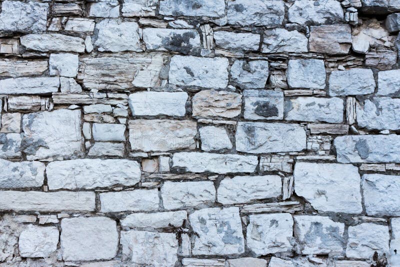 Checkered White Stone Wall 1 Stock Photo - Image of material, firm ...