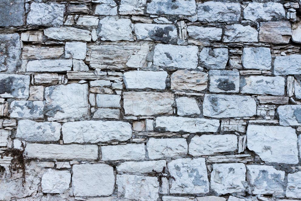 Checkered White Stone Wall 2 Stock Image - Image of texture, background ...